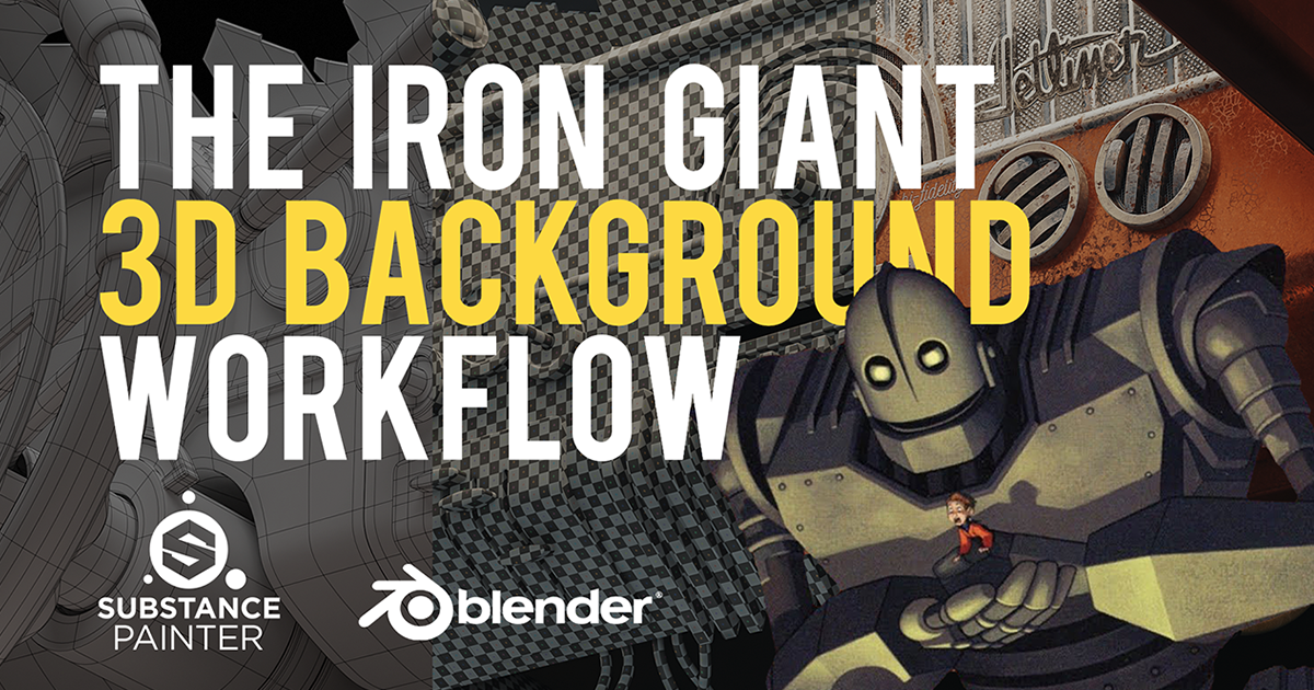 IRON GIANT SHORT WORKFLOW BLENDER | AENDOM